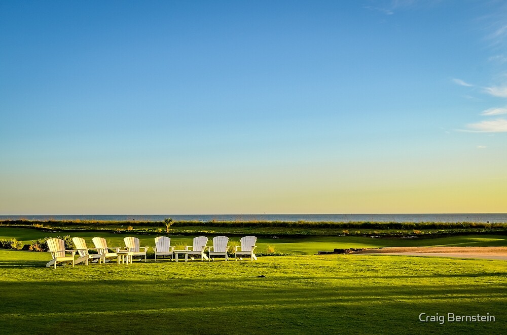 "Lawn Chairs" by Craig Bernstein | Redbubble