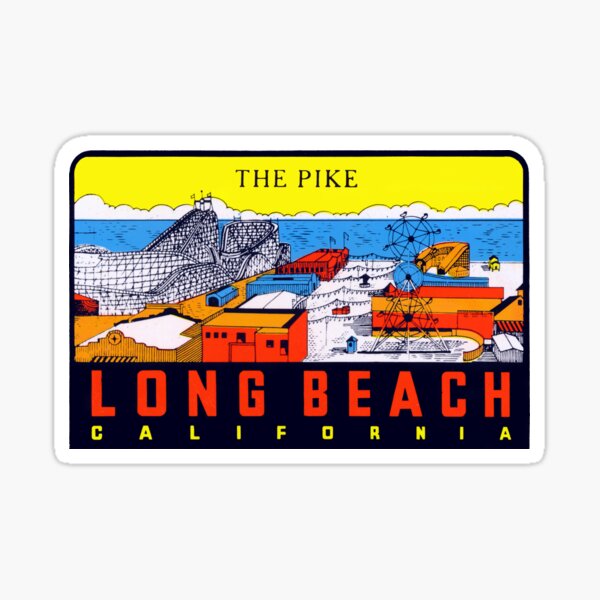 Advertisements Vintage 1950's style Long Beach CA California Rainbow ...