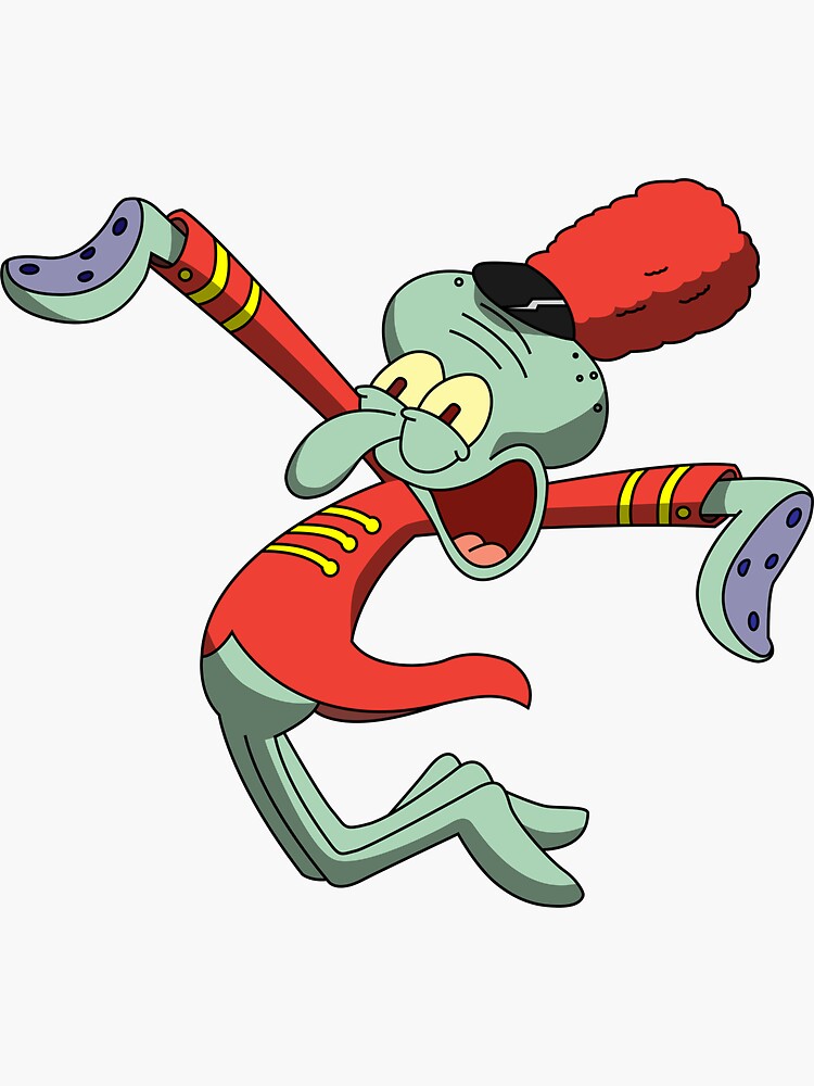 "Octo (Spongebob) Artwork " Sticker for Sale by AntonDC | Redbubble