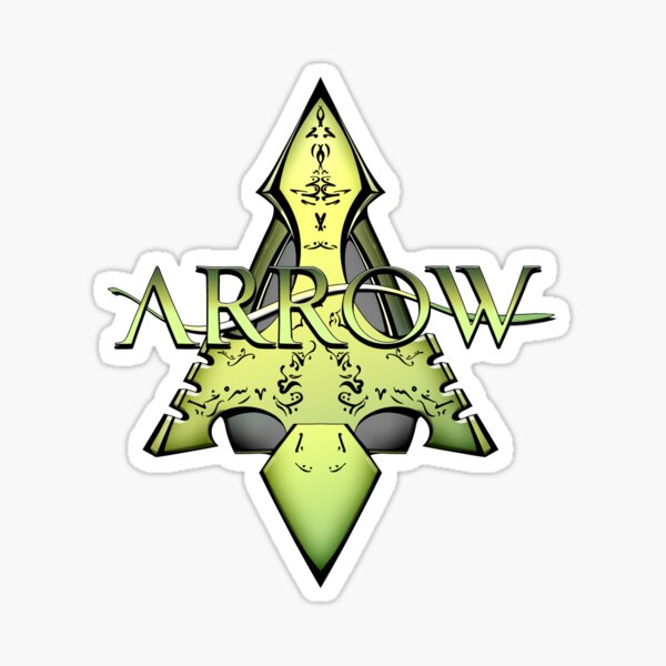"Green Arrow" Sticker for Sale by EPX-Design | Redbubble