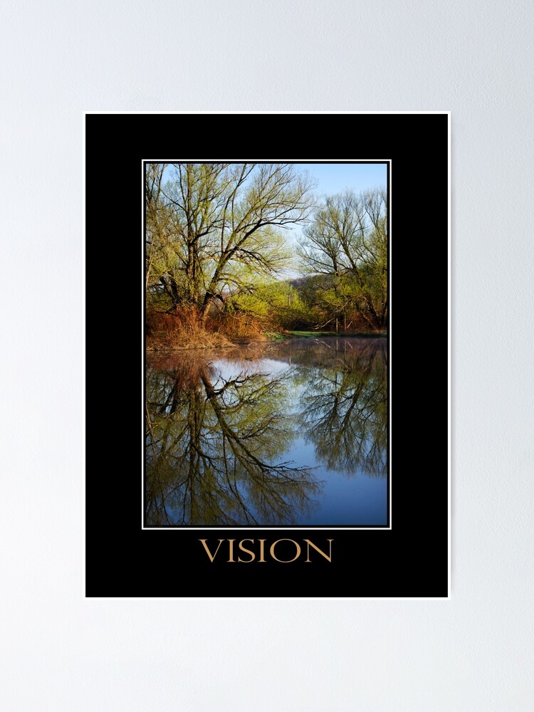 "Vision Inspirational Art" Poster by rollosphotos | Redbubble