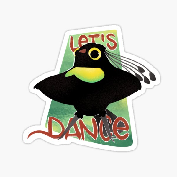 "Let's dance" Sticker by tilunechacon | Redbubble