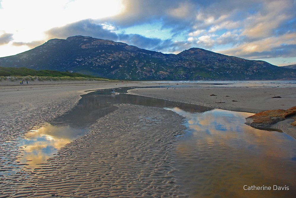 "Tidal River Inlet, Wilsons Promontory" by Catherine Davis | Redbubble