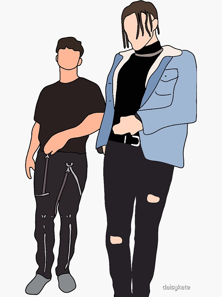 "TikTok Lopez Brothers" Sticker for Sale by daisykate | Redbubble