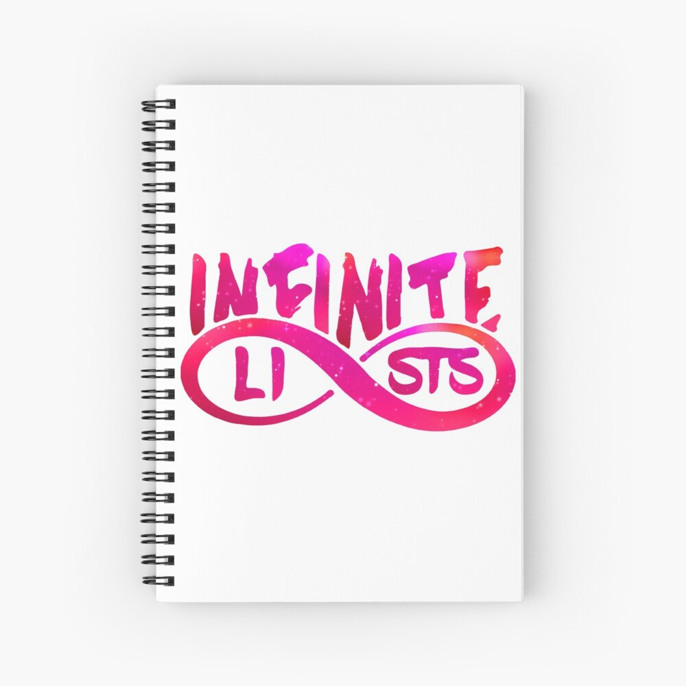 "infinite lists pink galaxy, infinite pink, infinite lists merch ...