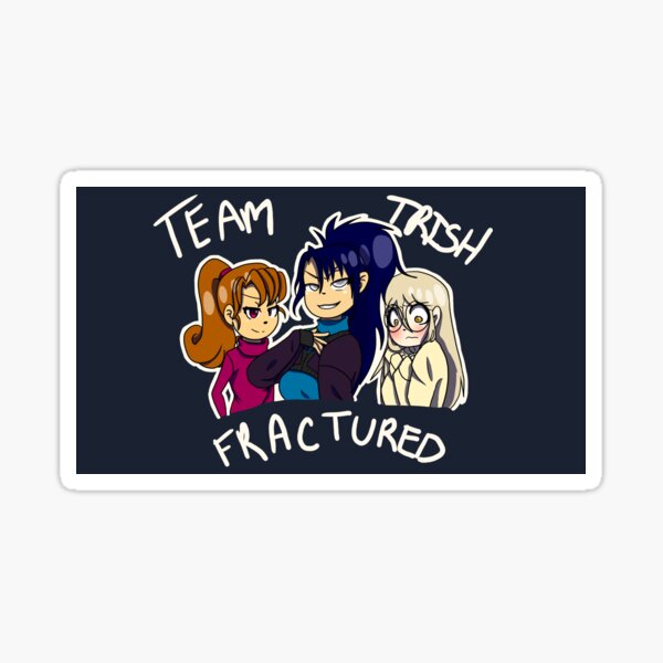 "Team Trish (Blue)" Sticker by SleepySampai | Redbubble