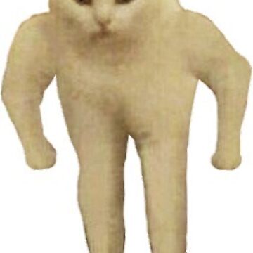 "Standing Cat Meme" Sticker for Sale by bizkitbones | Redbubble