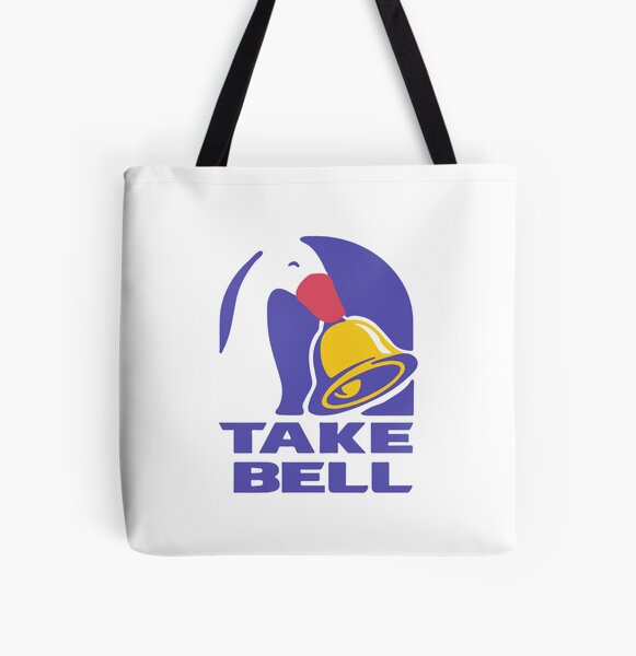 "Goose TAKE BELL Taco Bell Untitled Goose Game Meme Illustration" Tote ...