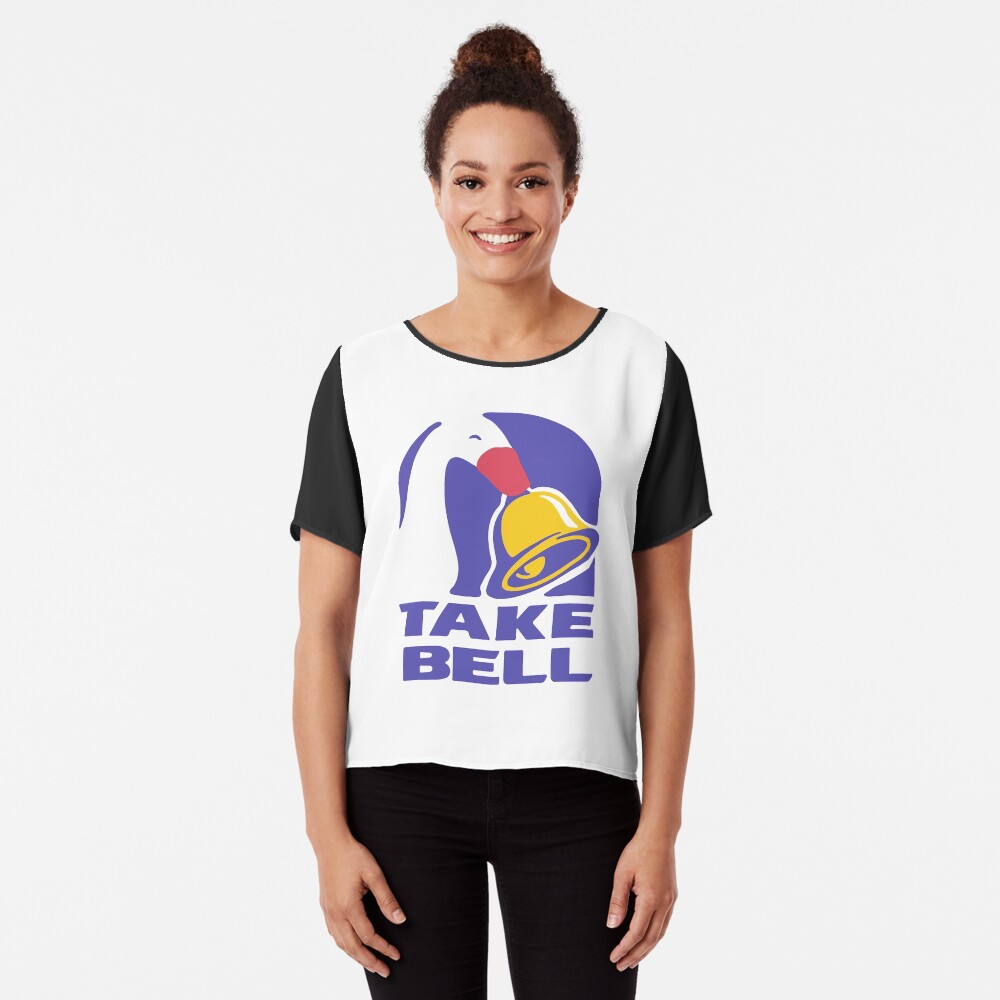 "Goose TAKE BELL Taco Bell Goose Meme Illustration" Essential T-Shirt ...