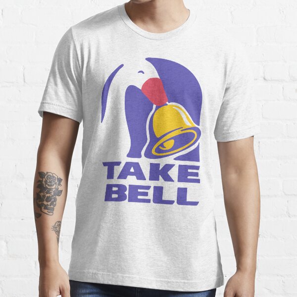 "Goose TAKE BELL Taco Bell Goose Meme Illustration" Essential T-Shirt ...