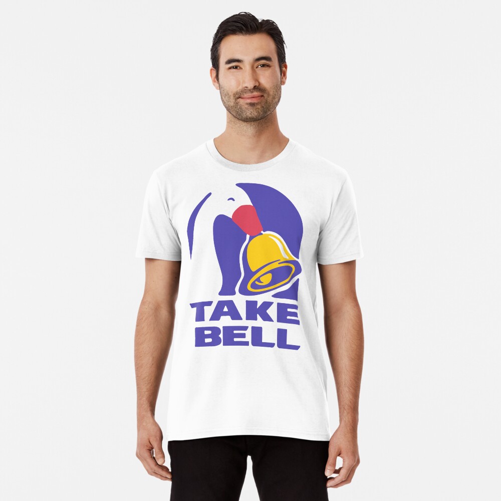 "Goose TAKE BELL Taco Bell Goose Meme Illustration" Essential T-Shirt ...
