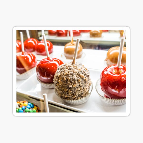 "Candy Apples" Sticker by srgreen | Redbubble