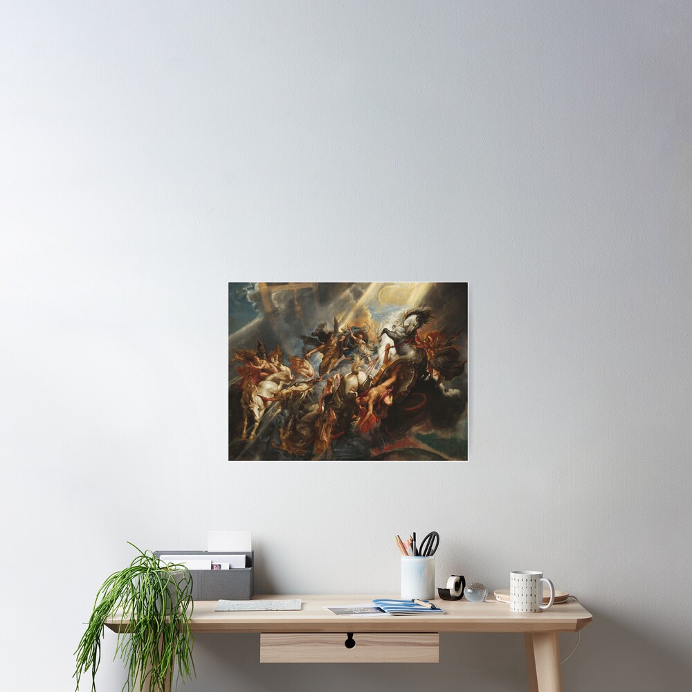 "Peter Paul Rubens The Fall of Phaeton Zeus Greek mythylogy Famous ...