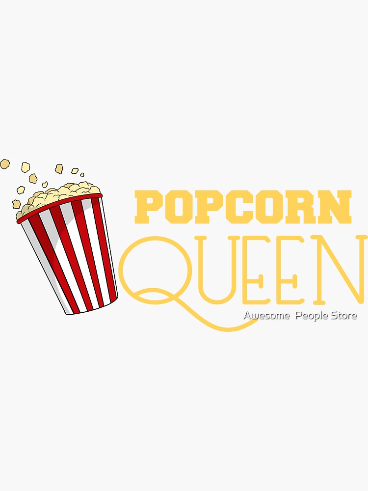 "Popcorn Queen Shirt, Popcorn Lover, Movie Night Shirt, Popcorn ...