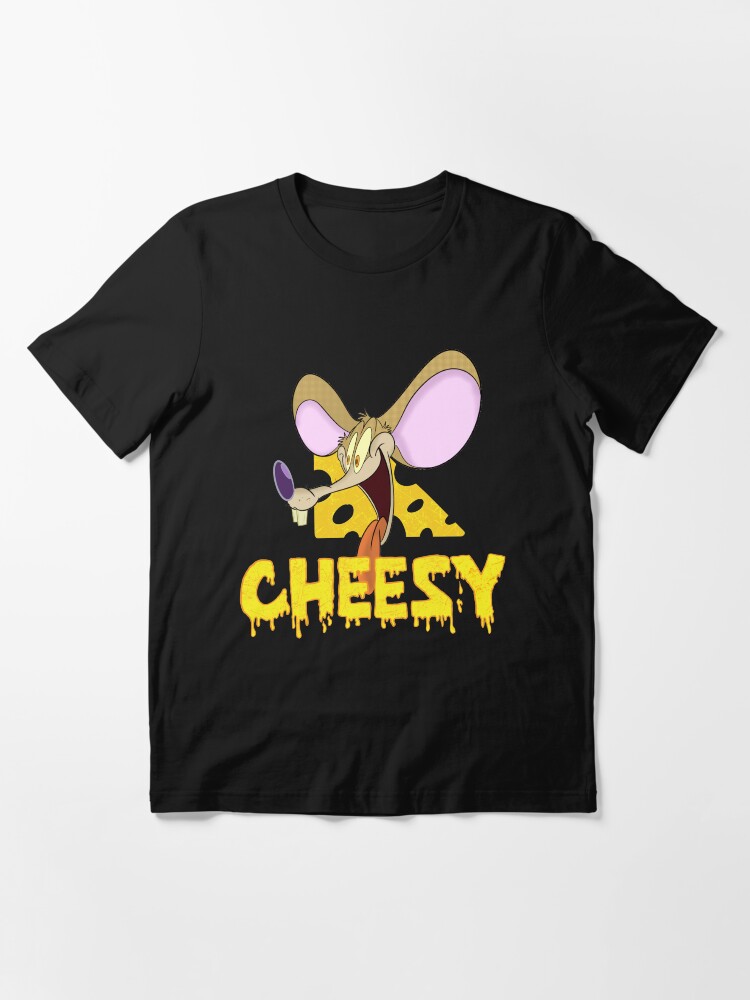 "Cheesy Rat" Essential T-Shirt for Sale by Blue Moon Cartoons | Redbubble