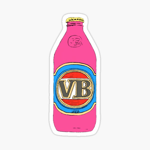 "VB Sticker" Sticker by ComradeRedFlag | Redbubble