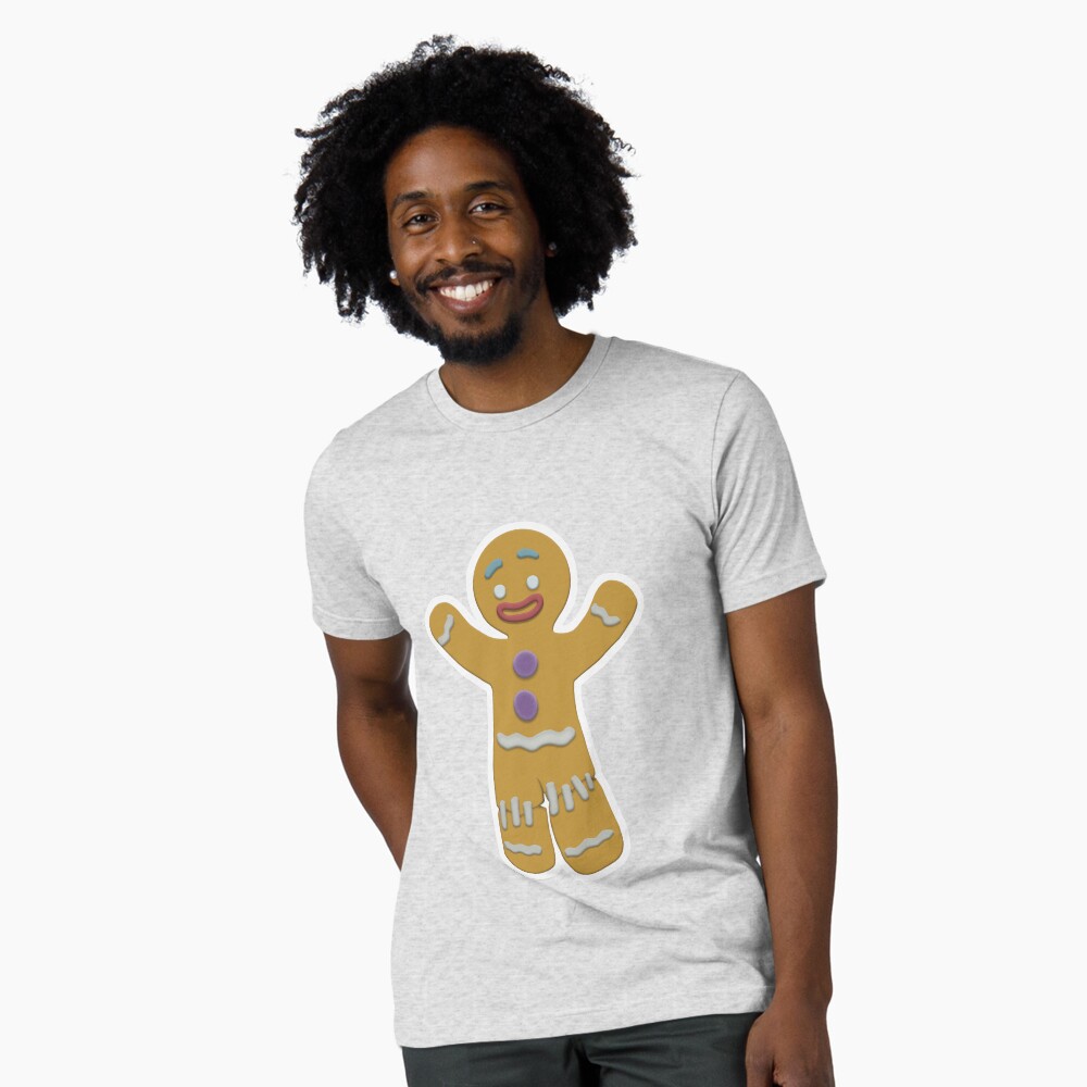 "Gingy The Gingerbread Man Merry Christmas" Sticker for Sale by ...
