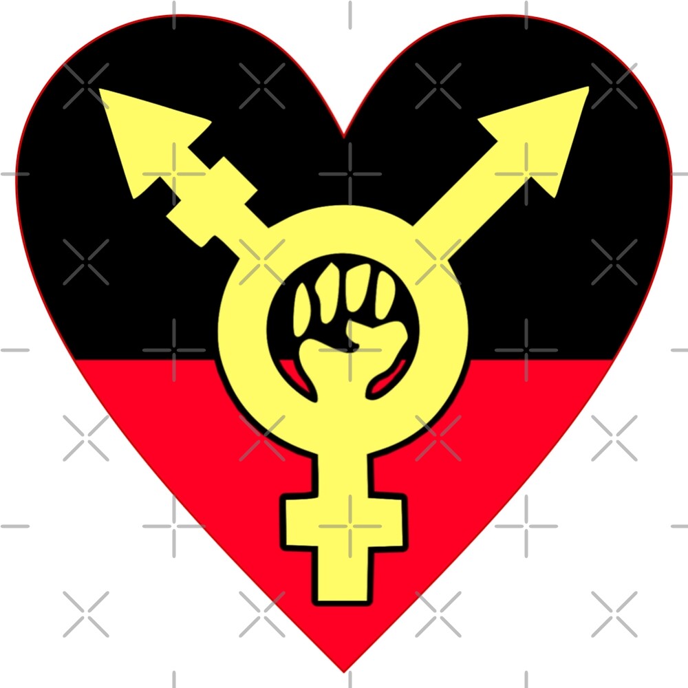 "Trans mob heart" by Beautifultd | Redbubble