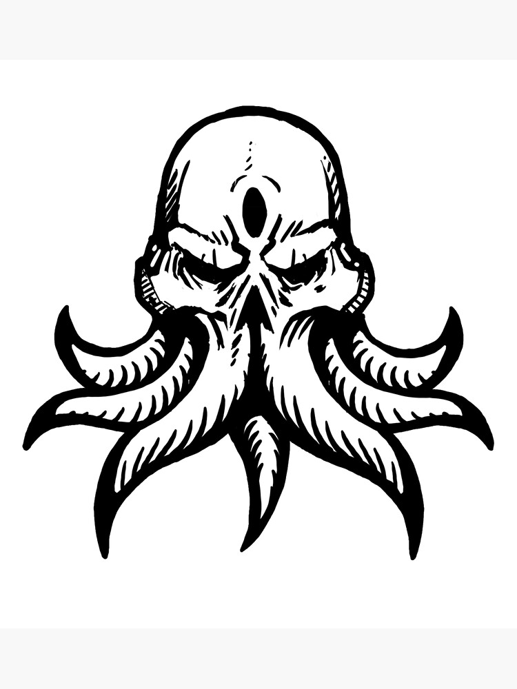 "Cthulhu Face" Art Print by Morphey22 | Redbubble