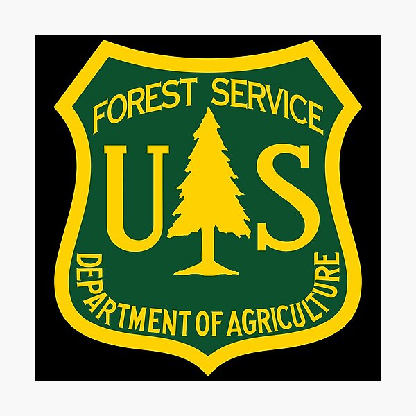"U.S. Forest Service Logo" Photographic Print for Sale by MackAndCo ...