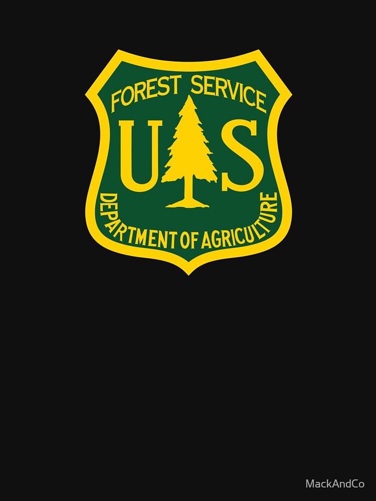 "U.S. Forest Service Logo" T-shirt for Sale by MackAndCo | Redbubble ...