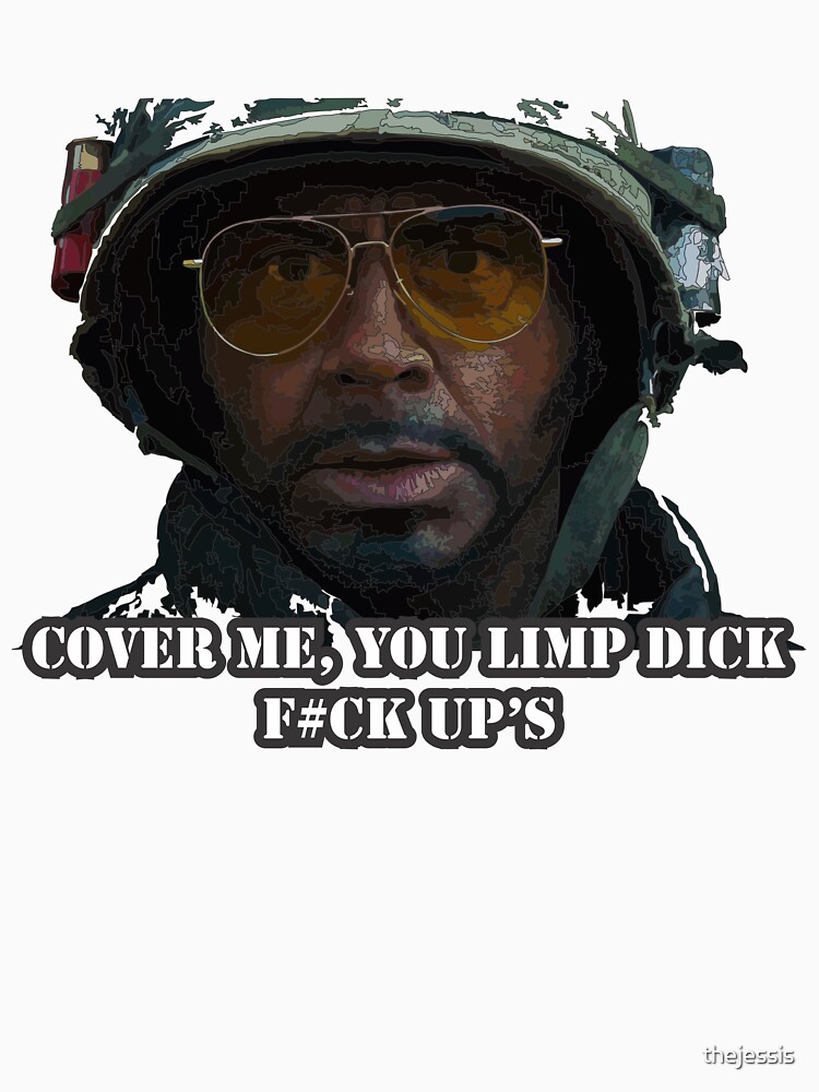 "Tropic Thunder" T-shirt for Sale by thejessis | Redbubble | funny ...