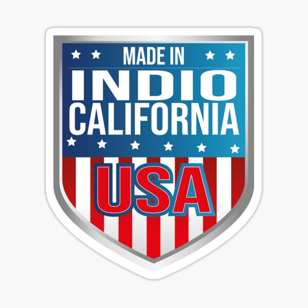 Indio California Stickers | Redbubble