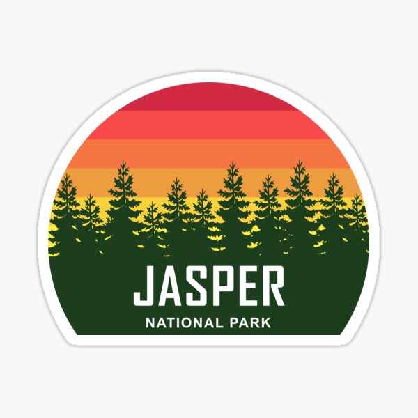 "Jasper National Park" Sticker by esskay | Redbubble