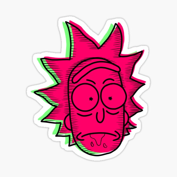 Pickle Rick Stickers | Redbubble
