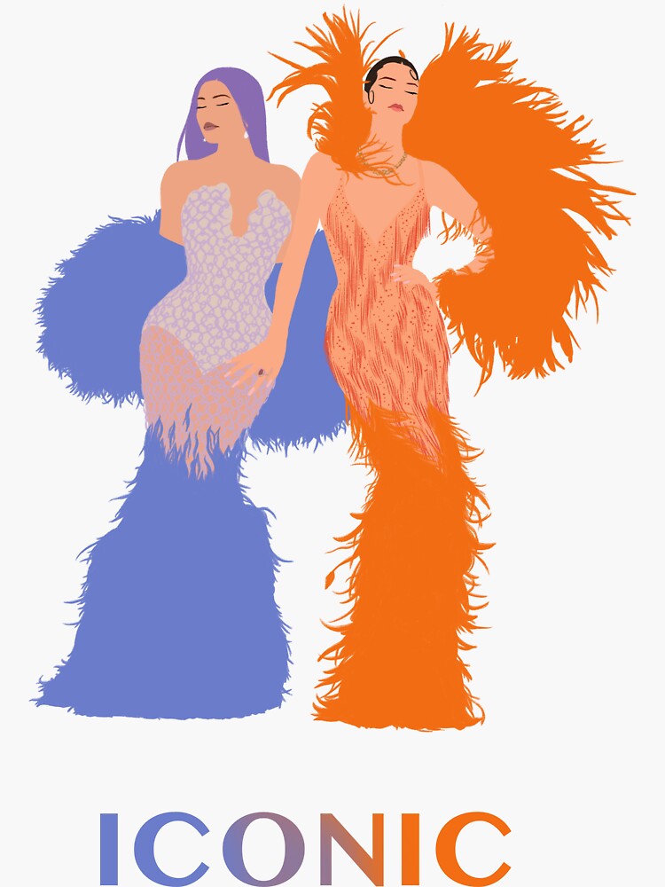 "Iconic" Sticker by KelseysGallery | Redbubble