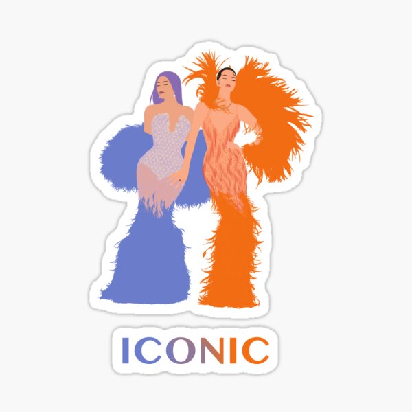 "Iconic" Sticker by KelseysGallery | Redbubble
