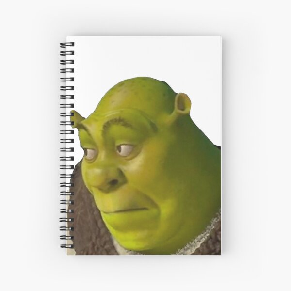 "Shrek meme" Spiral Notebook for Sale by aMemeStore | Redbubble