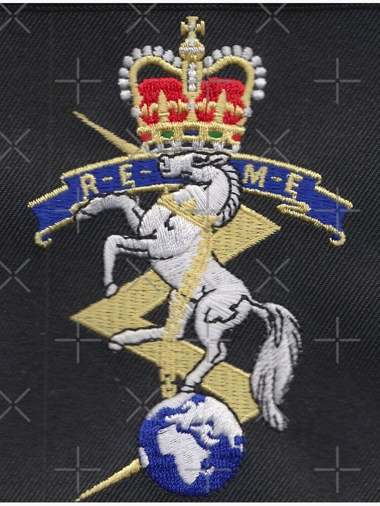 "REME BADGE" Poster for Sale by jonathansteward | Redbubble