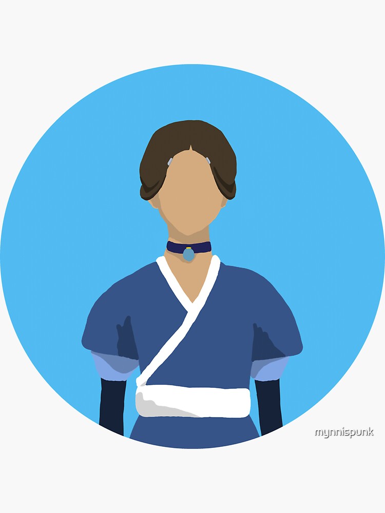 "Katara" Sticker by mynnispunk | Redbubble