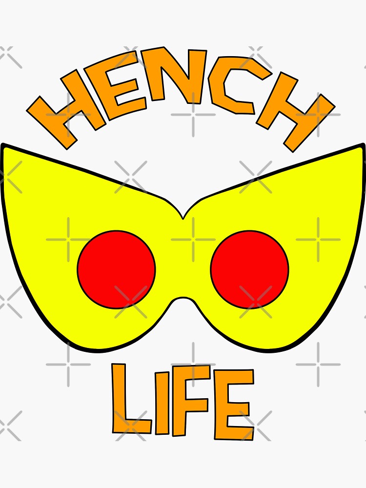 "Hench Life Venture Bros" Sticker for Sale by atomicgirl | Redbubble