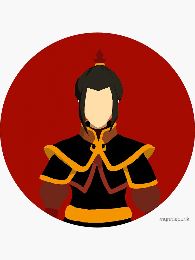 "Fire Lord Azula" Sticker by mynnispunk | Redbubble