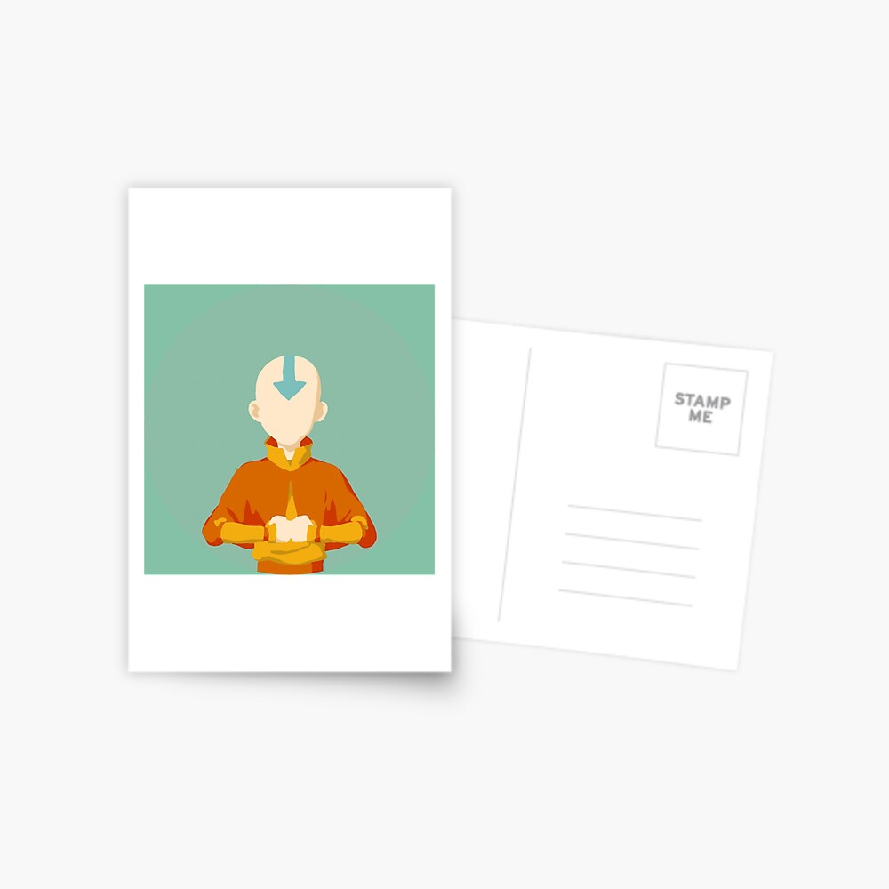 "Aang" Sticker by mynnispunk | Redbubble
