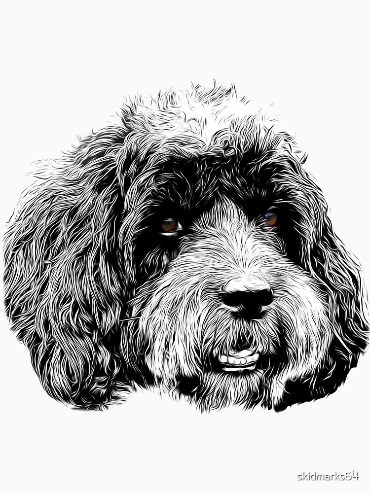 "Cockapoo" T-shirt for Sale by skidmarks64 | Redbubble | furbaby t ...