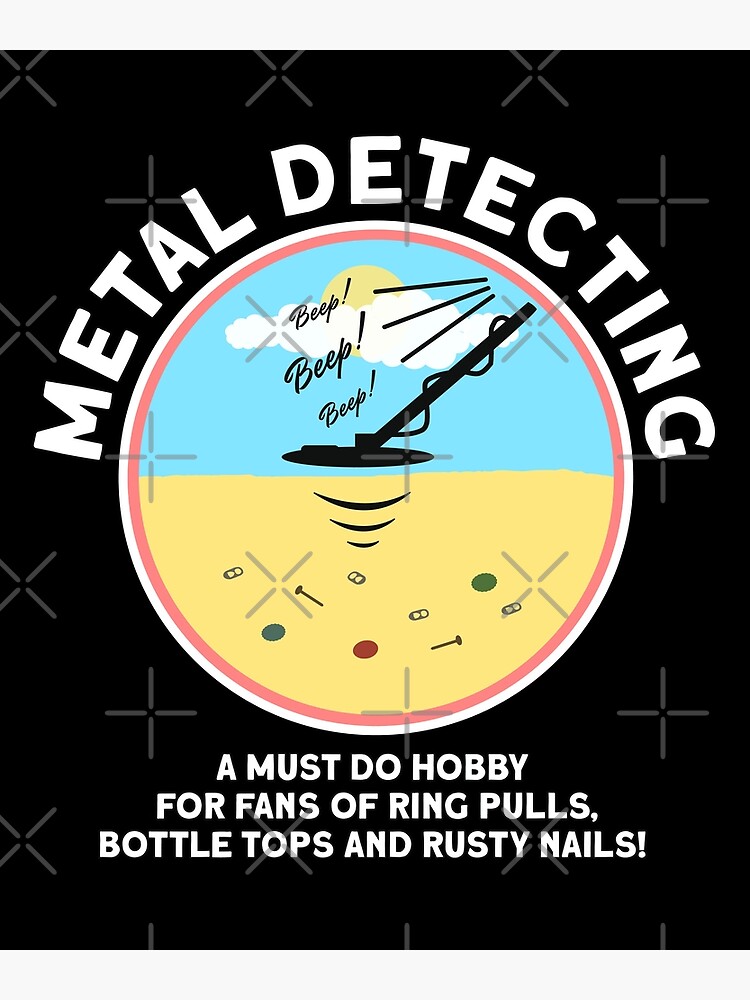 "Metal Detecting Funny" Greeting Card for Sale by knightsydesign ...
