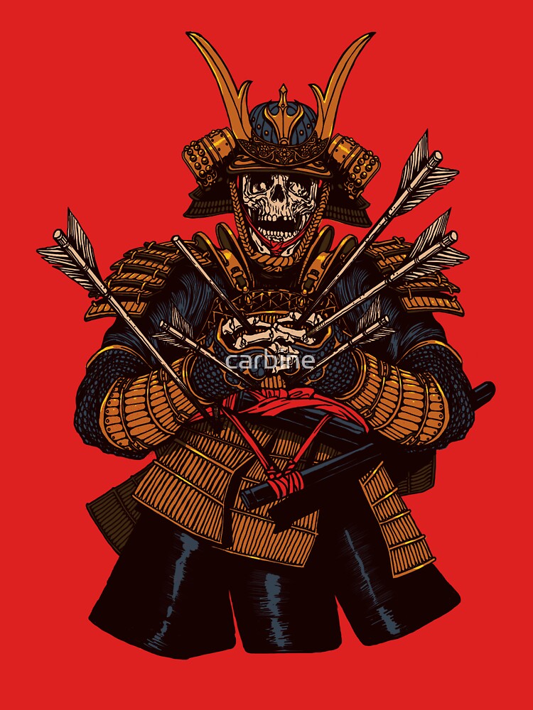 "Dead Samurai" T-shirt for Sale by carbine | Redbubble | death t-shirts ...