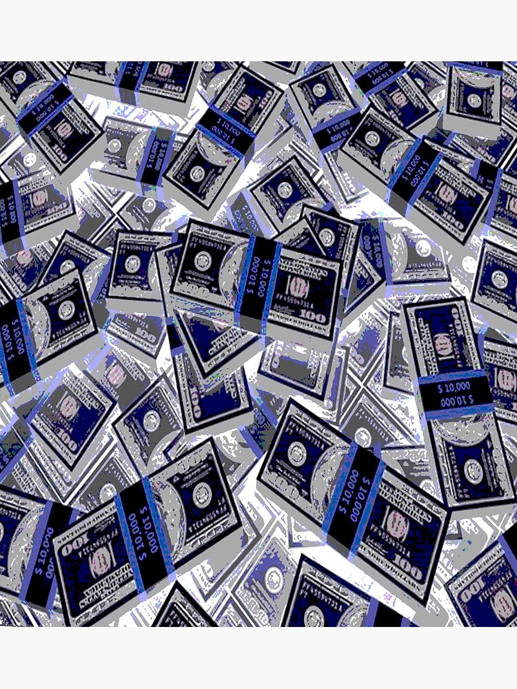 "Aesthetic Money Dollar Bills" Poster by themoonkid | Redbubble