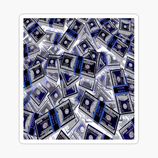 "Aesthetic Money Dollar Bills" Sticker by themoonkid | Redbubble