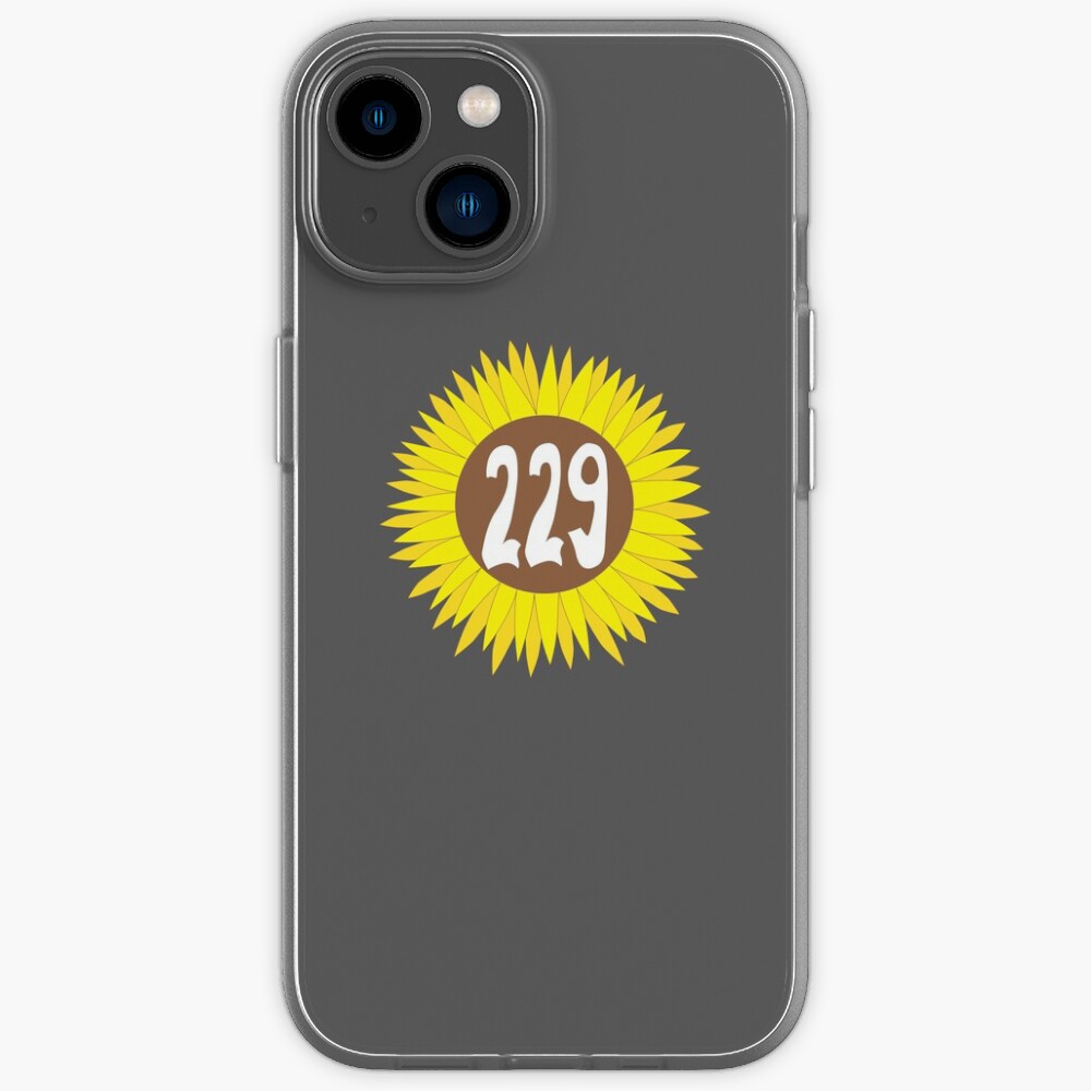 "Hand Drawn Georgia Sunflower 229 Area Code" iPhone Case for Sale by ...