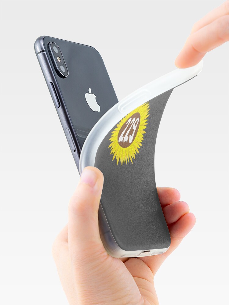 "Hand Drawn Georgia Sunflower 229 Area Code" iPhone Case for Sale by ...