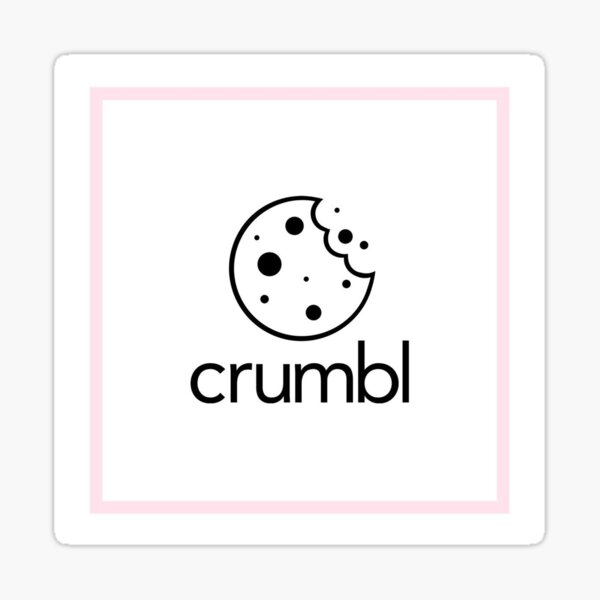 "crumbl" Sticker for Sale by emersonfitzger | Redbubble