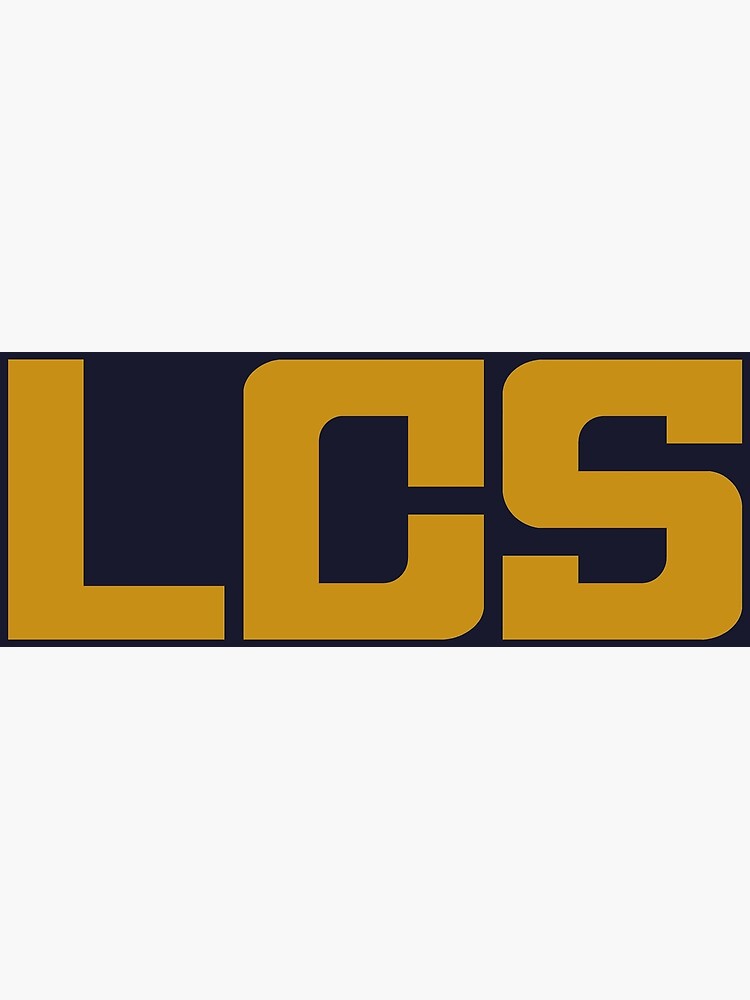 "LCS Logo" Poster by LeSaiye | Redbubble