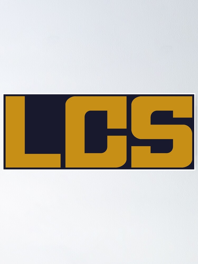 "LCS Logo" Poster by LeSaiye | Redbubble