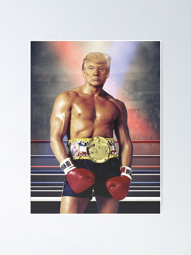 "Trump Rocky Poster - Quality in Description" Poster for Sale by ...