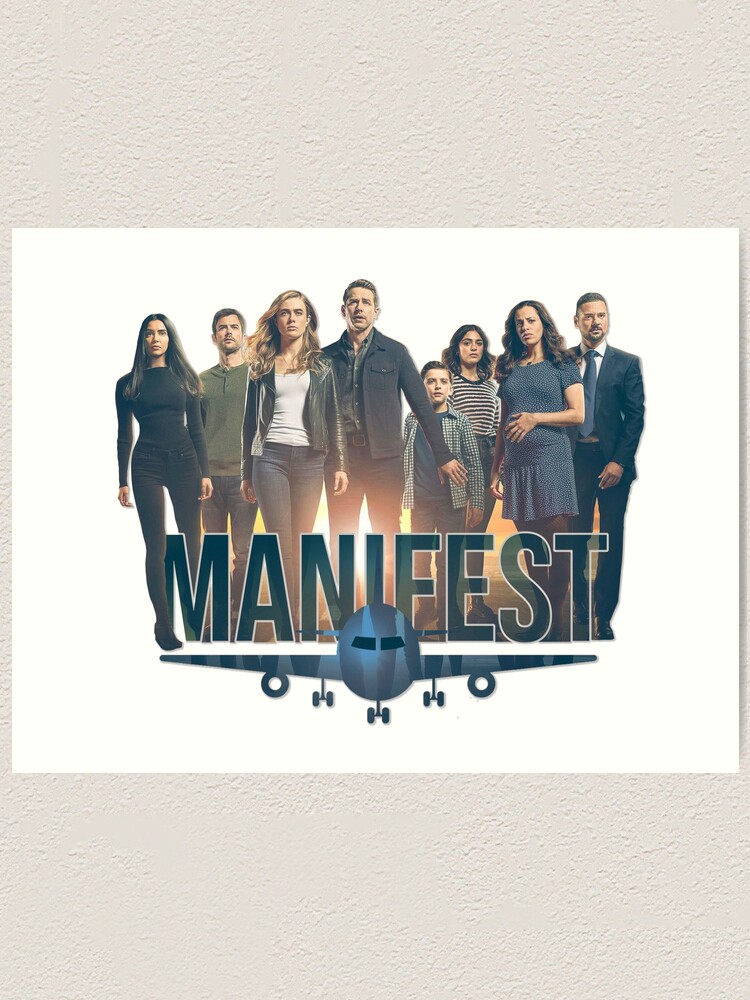 "Manifest Characters Logo And Poster Design" Art Print for Sale by ...