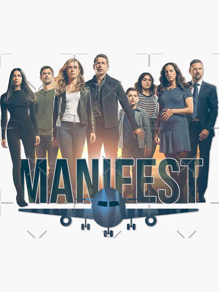 "Manifest Characters Logo And Poster Design" Sticker for Sale by AnsykD ...